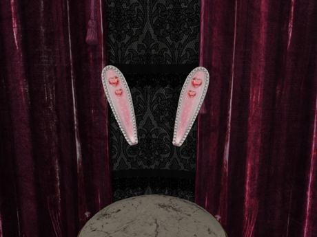 Second Life Marketplace - +Half-Deer+ Princess Twinklefluff - Bunny Ears - Ruby